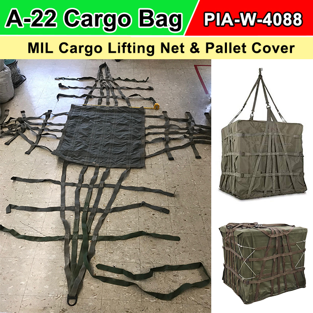 OEM Military 463L Pallet nets HCU 7/E HCU 15/C Aircraft Cargo Net MIL-W ...