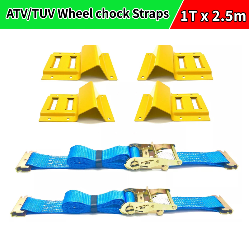 OEM Car Transporter Lashing Straps Vehicle Car Lashing Wheel tie down E ...