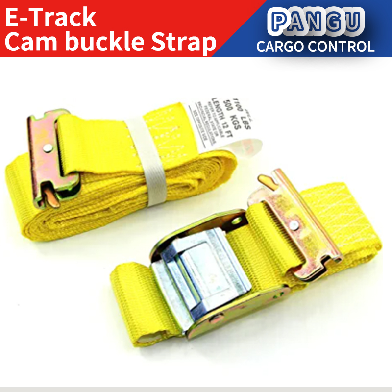 E Track Ratchet straps E track Cam buckle strap 2" x 12'/15'/16'/20 ...